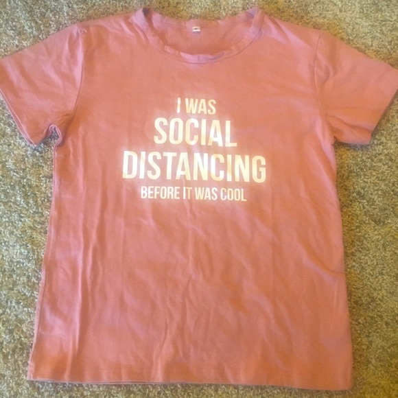 Tops | Social Distancing Tshirt | Poshmark